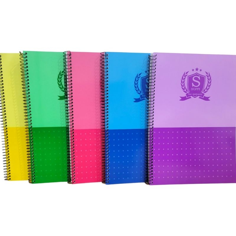 Soppi Spiral Premium Notebook Bookpaper A5 | Shopee Philippines