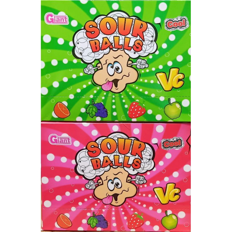 SOUR CRUNCHY | SO ASIM | SO SOUR | SOUR BALLS | 30 PIECES | Shopee ...