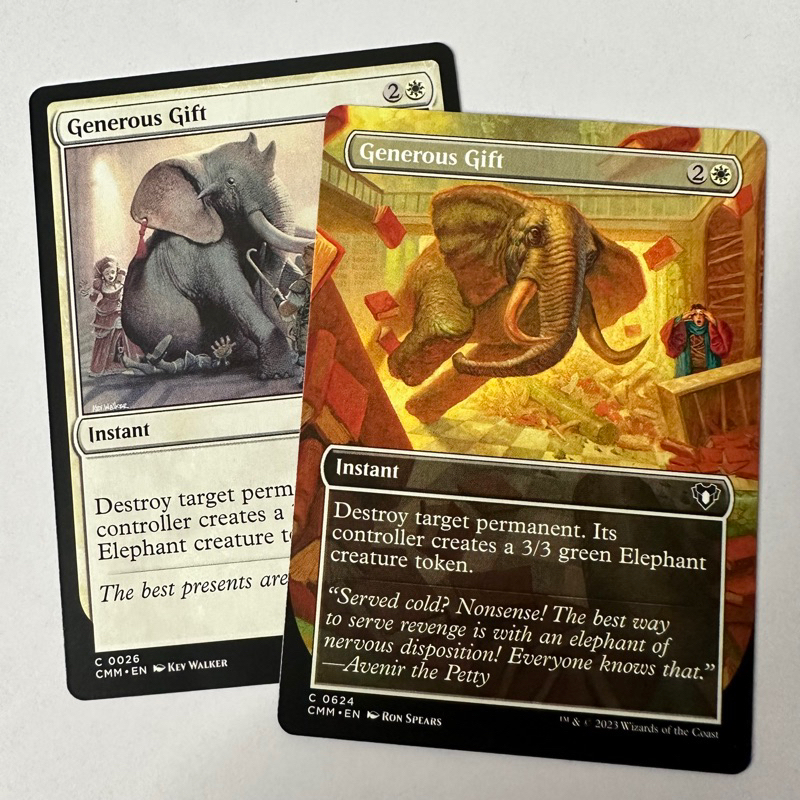 GENEROUS GIFT | CMM COMMANDER MASTERS | WHITE | MTG MAGIC THE GATHERING ...