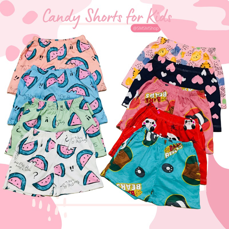 Candy Short for Kids (WITH POCKET) | Shopee Philippines