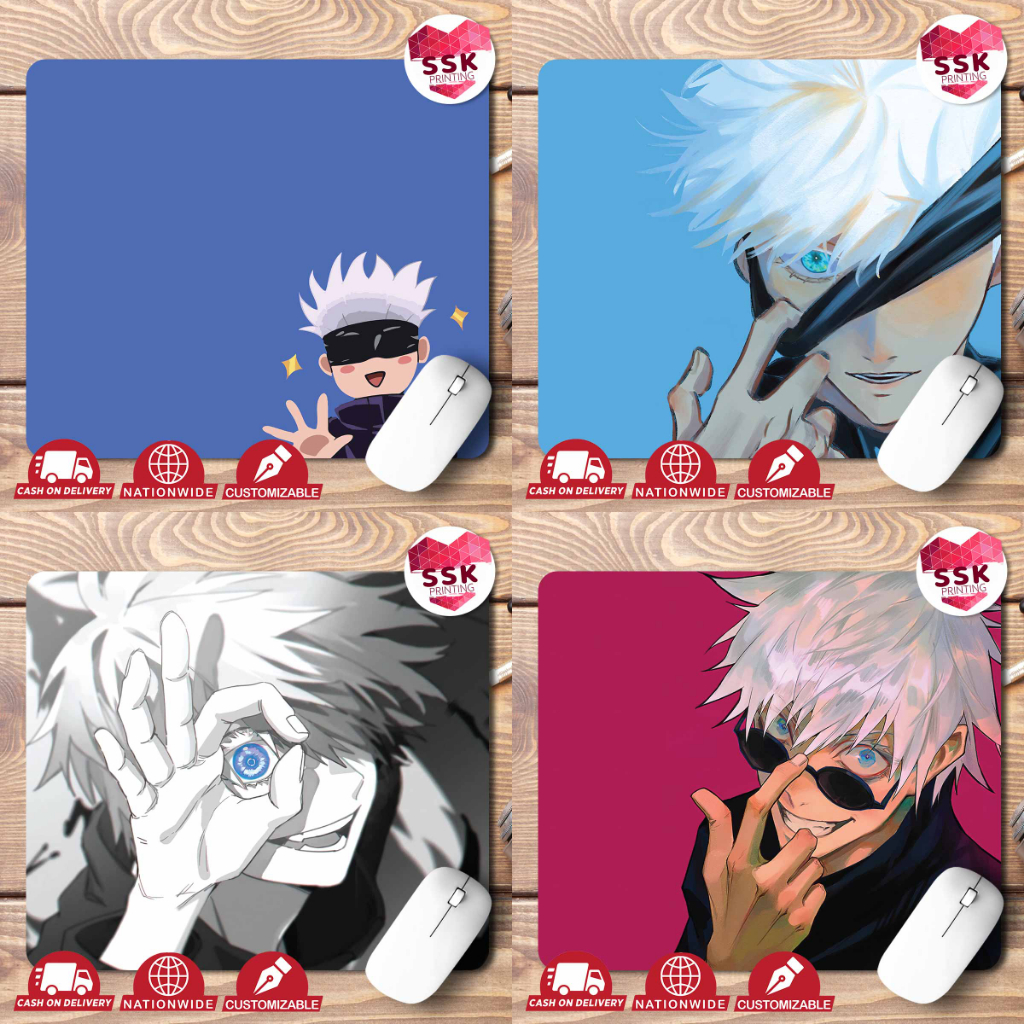 Gojo Mousepads | Jujutsu Kaisen | 5mm | Shopee Philippines