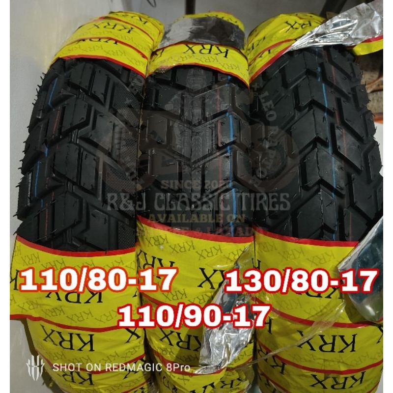KRX DUAL SPORT TIRES 110/80-17, 130/80-17, 110-90-17 PAIR | Shopee Philippines