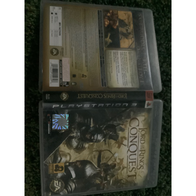sony playstation 3 game lord of the rings conquest region 3 | Shopee ...
