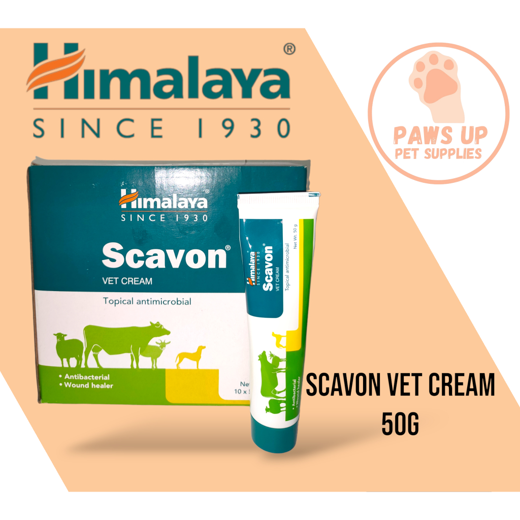 Himalaya Scavon Vet Cream Antimicrobial 50g | Shopee Philippines