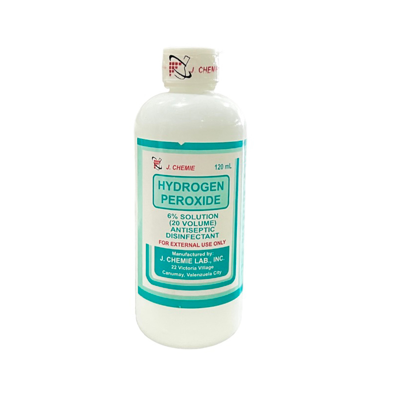 HYDROGEN PEROXIDE (Agua Oxigenada) | 20 Volumes | 6% Solution | 120 mL ...