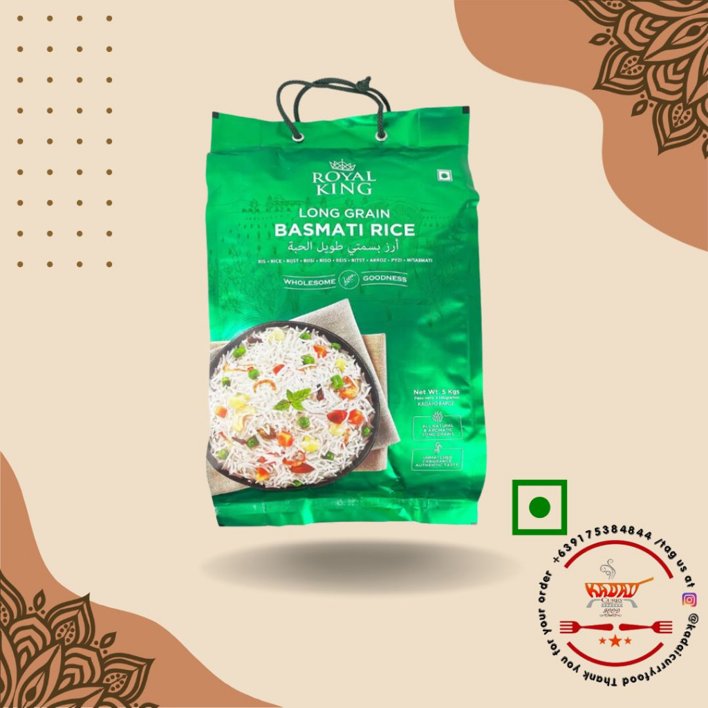 Royal King Long grain Basmati rice (5kg) | Shopee Philippines