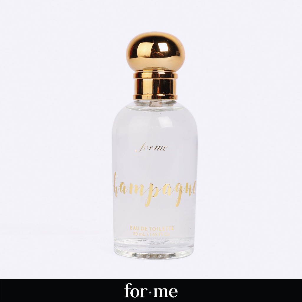 ForMe Champagne Eau de Toilette Perfume for Women 50ML | Shopee Philippines