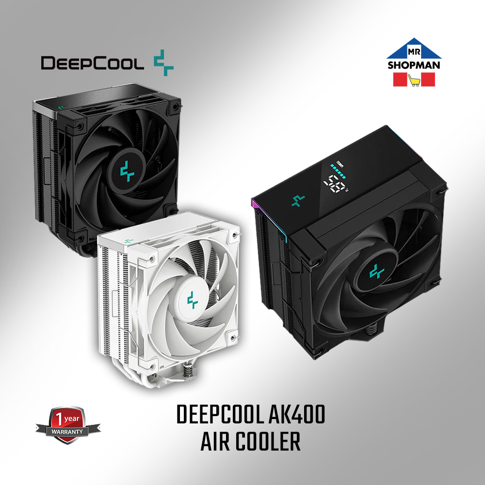 Deepcool AK400 / AK400 Plus Black White / Digital / Zero Dark CPU ...