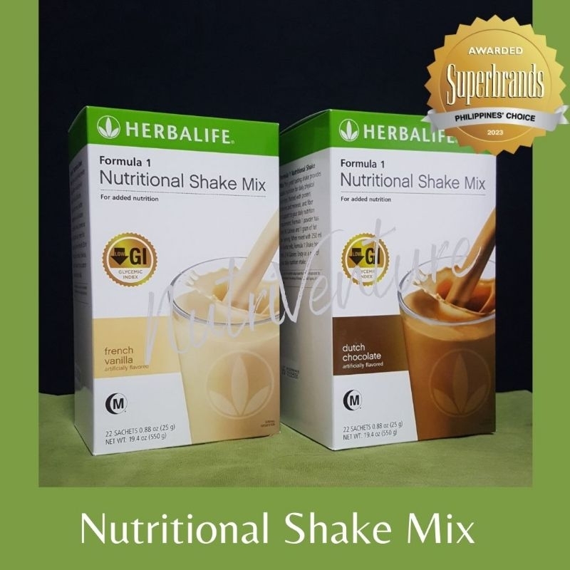 AUTHENTIC Formula 1 Nutritional Shake Mix in Sachets | Shopee Philippines