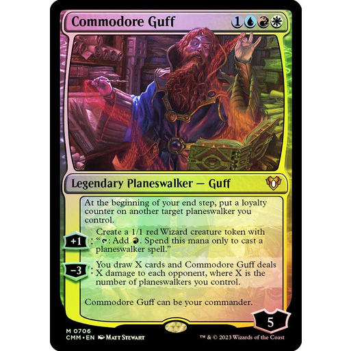 Magic the Gathering | Commodore Guff | Shopee Philippines