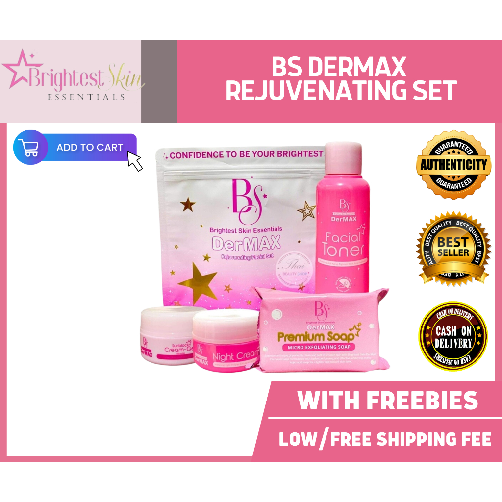 BRIGHTEST SKIN DERMA REJUV SET | Shopee Philippines