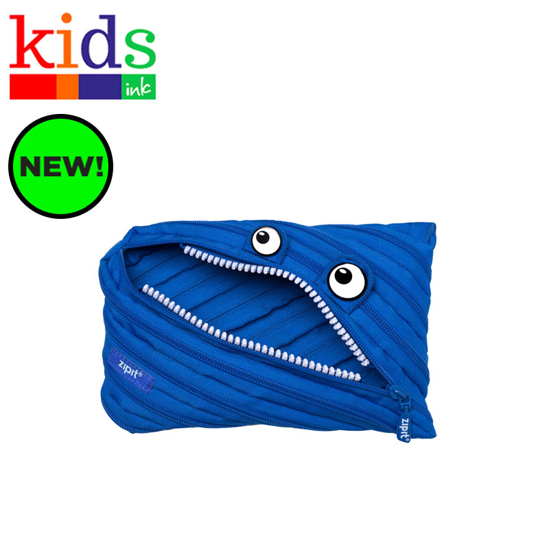Zipit Classic Monster Jumbo Pouch Royal Blue | Shopee Philippines