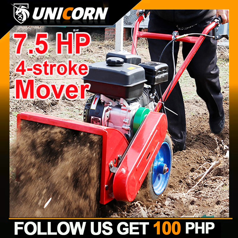 Scarifier gasoline Micro cultivator rotary cultivator 4-stroke mower 7 ...