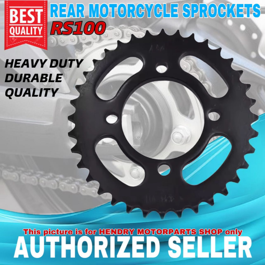 Rear Sprocket Yamaha Rs100 / Ytx125 / Sniper 135 / Durable / STX FOR ...