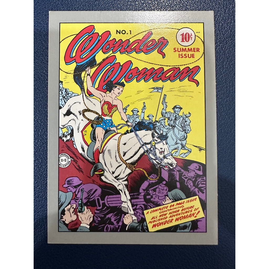 1991 Dc Comics Cosmic Trading Cards #4 - Wonder Woman Atom | Shopee ...