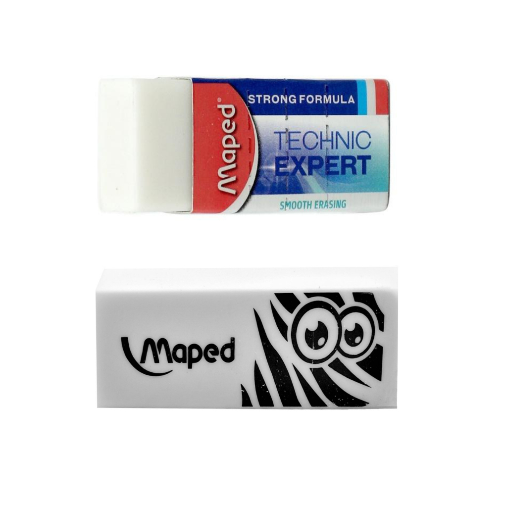 Maped Technic and Mini Pulse Eraser | School Supplies | Shopee Philippines