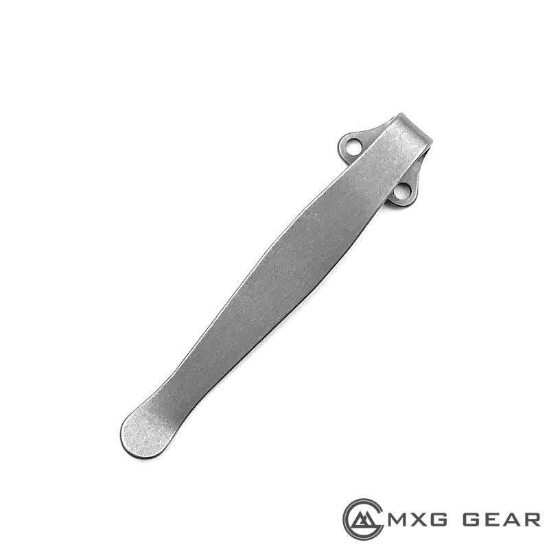 Custom Made Titanium Deep Carry Pocket Clip For Zero Tolerance ZT0566 ...