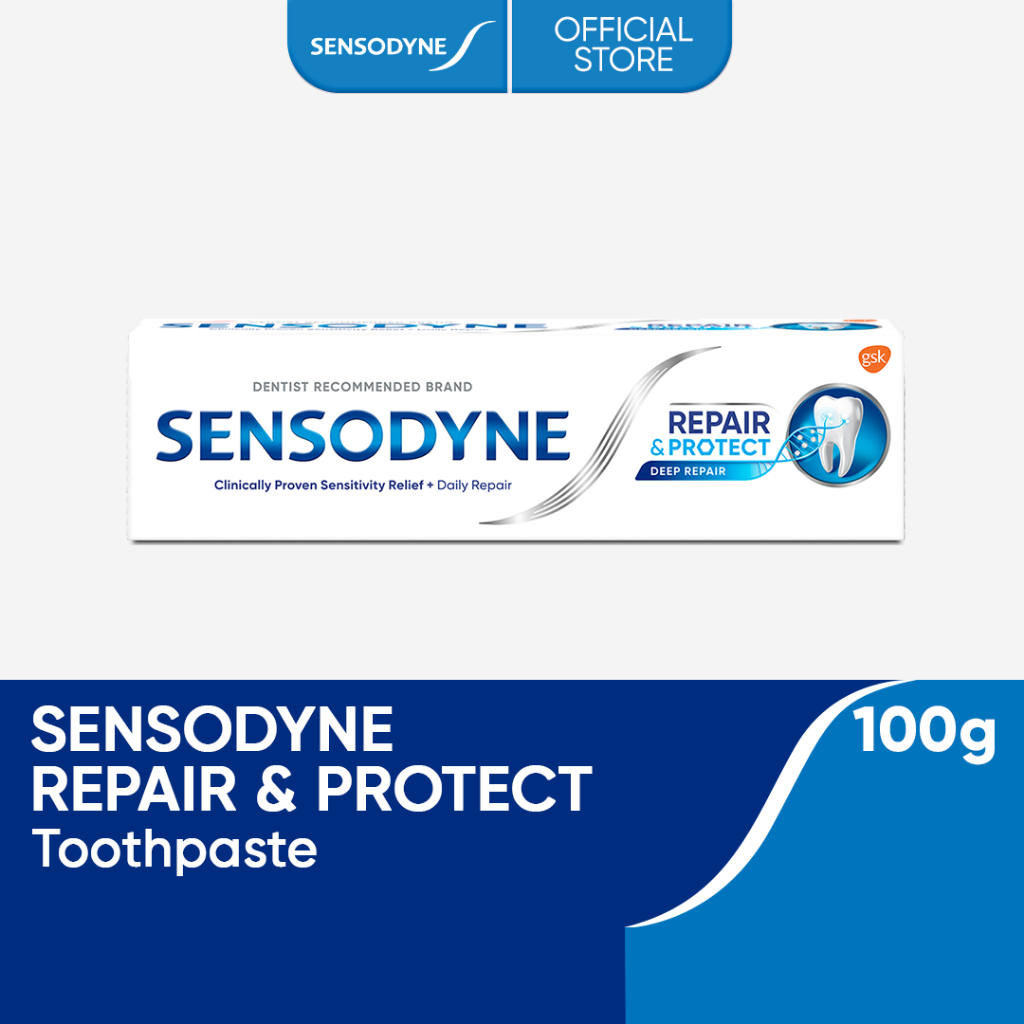 Sensodyne Repair & Protect Toothpaste 100g for Targeted Protection of ...