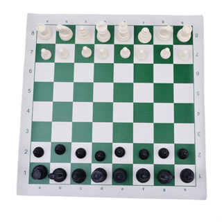Chess Mat Set Chess Mat With Pieces Chess Board Set Mat And Bag Easy To ...