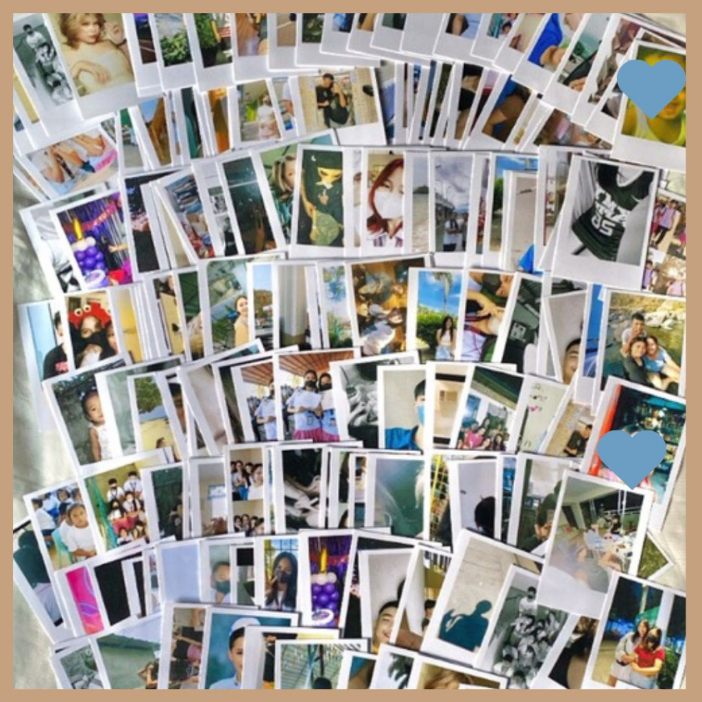 Personalized Inspired Mini Instax - 28 pcs (Waterproof) | Shopee ...