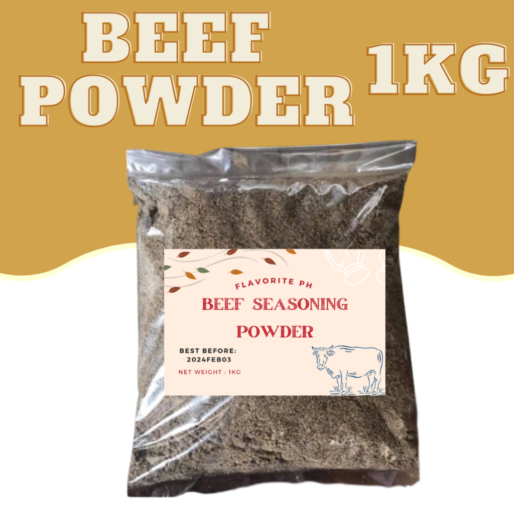 Beef Seasoning Powder 1kg | Shopee Philippines