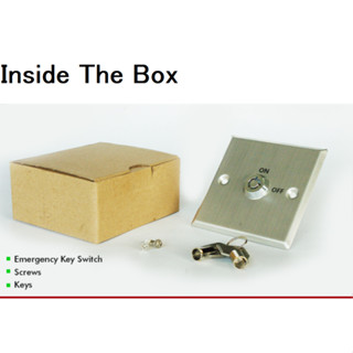 Emergency Key Switch [Durable Metal Material Security Key/Easy to use ...