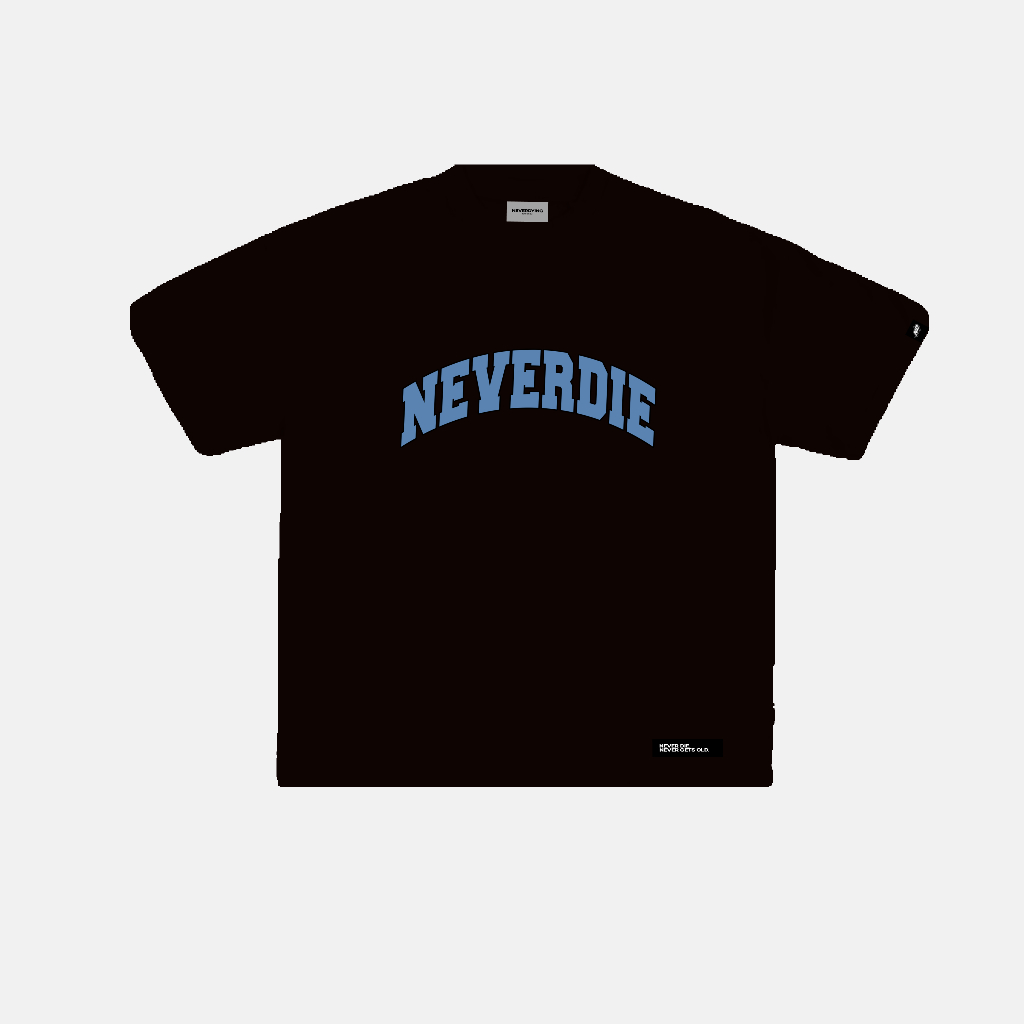 Neverdie University Arc v2 Premium Oversized Tee | Unisex Pro Club Inspired Shirt | Shopee ...