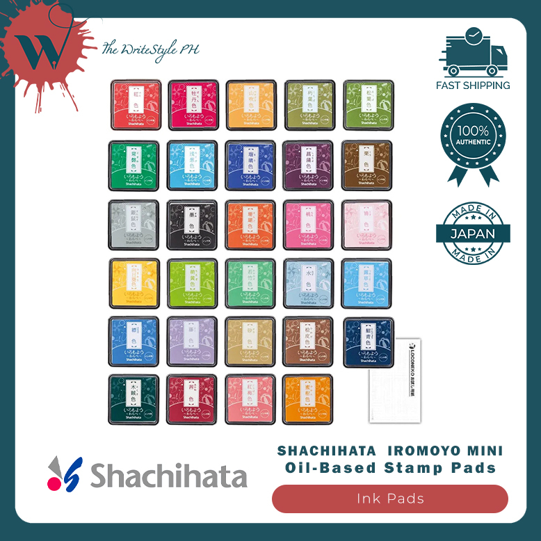 Shachihata Iromoyo Mini Stamp Pads | Shopee Philippines