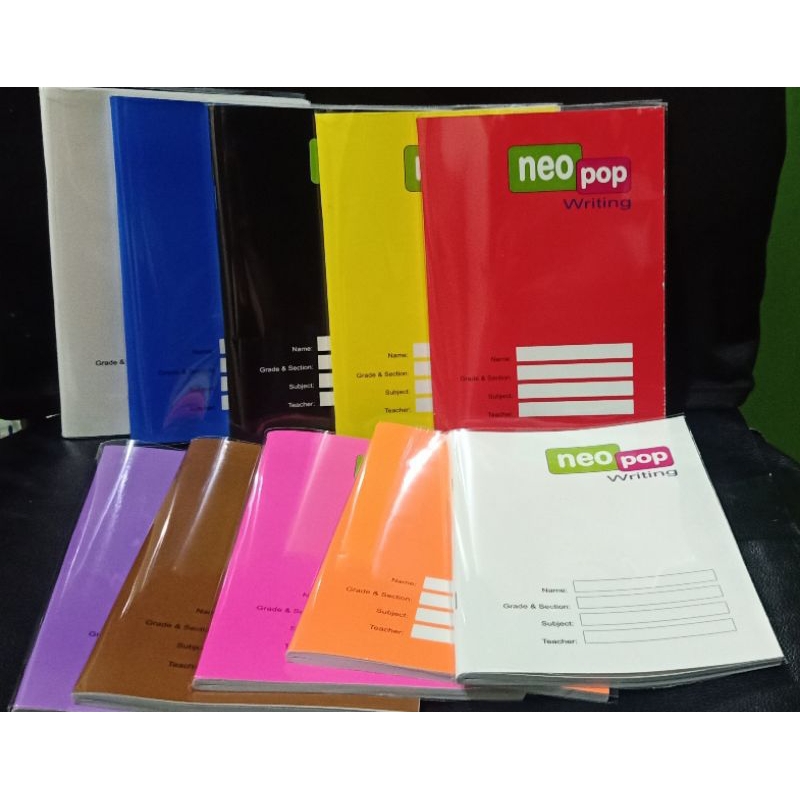 Neo Pop Writing Notebook with Cover & without cover sold per Ream ...