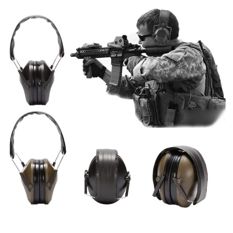 Ear Muffs Tactical Ear Protector Soundproof Earmuff Earphone men women ...