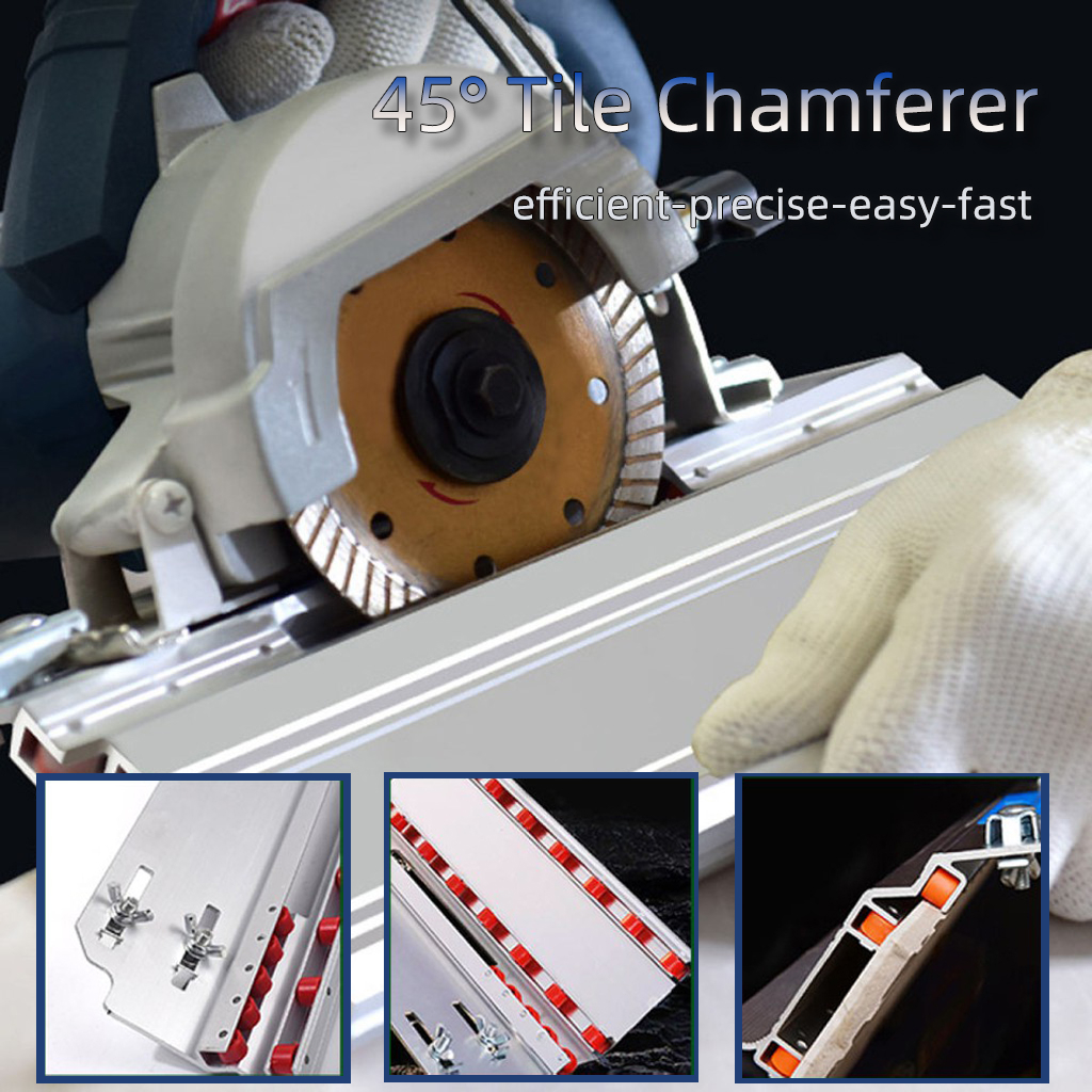 45 Degree Chamfering Cutter Stone Cutting Machine Tile 45 Degree ...