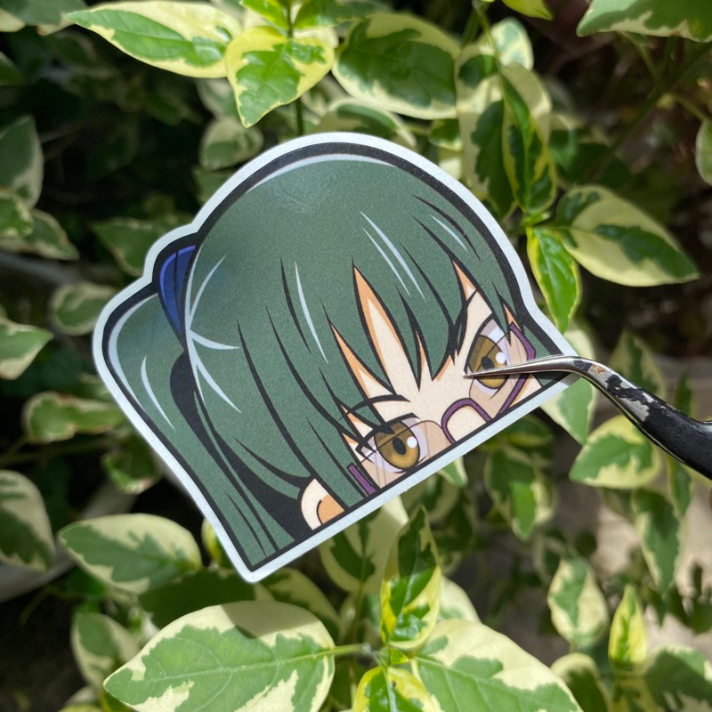 Jujutsu Kaisen | Gojo | JJK | Vinyl Peeker Sticker | Waterproof ...
