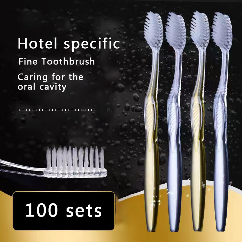 100 pieces Hotel toothbrush Separate packaging Easy cleaning oral ...