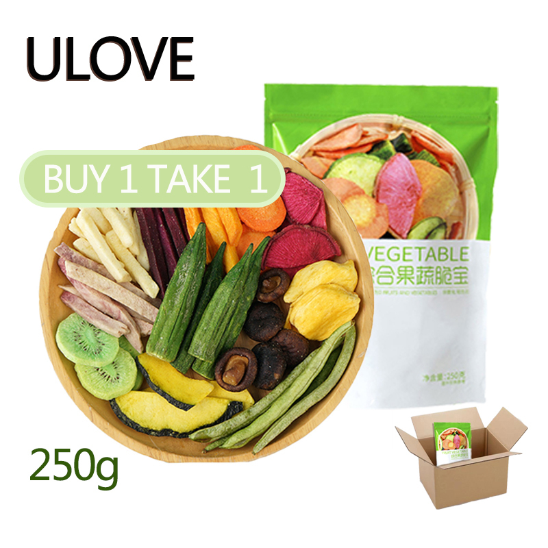 ULOVE Assorted Fruit and Vegetable Crisps buy 1 take 1 | Shopee Philippines