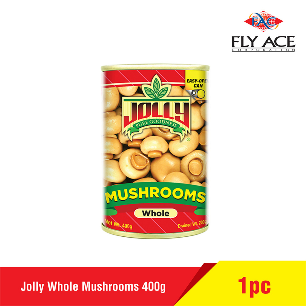 Jolly Whole Mushroom 400g | Shopee Philippines
