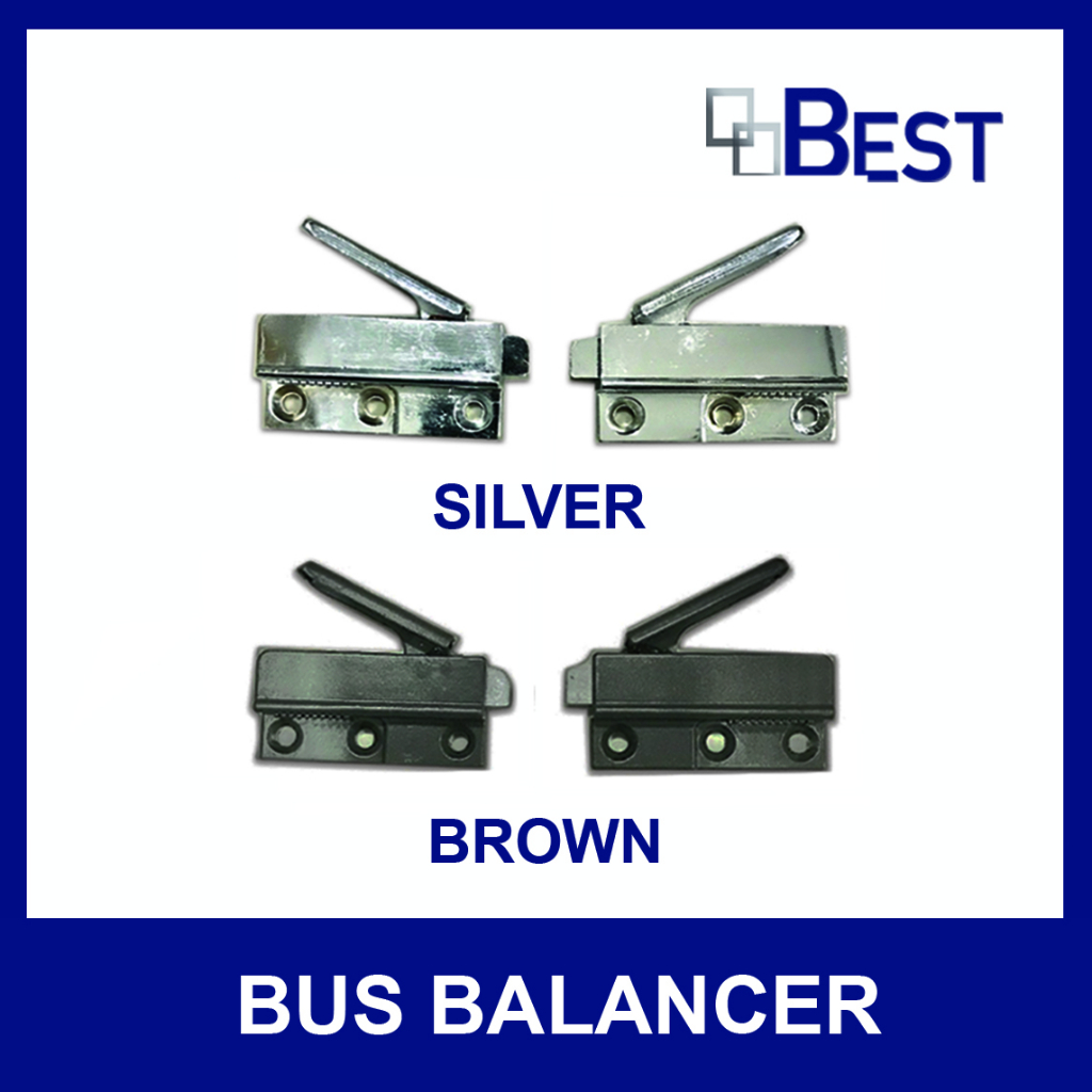 Window Bus Balancer Silver Brown Left and Right for Slide Up Window (1 ...