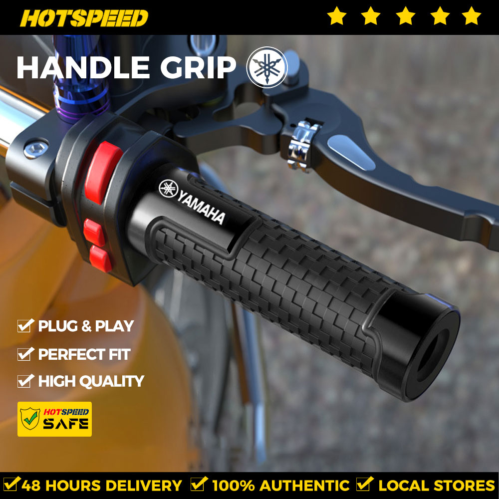 HOTSEED Yamaha Handle Grip Motorcycle Handlebar Grip Universal Handle ...
