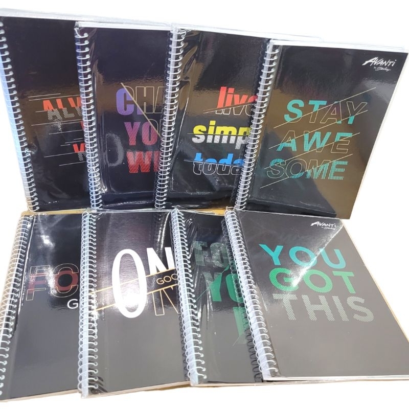 Sterling Avanti Spiral Premium Notebook Equality | Shopee Philippines