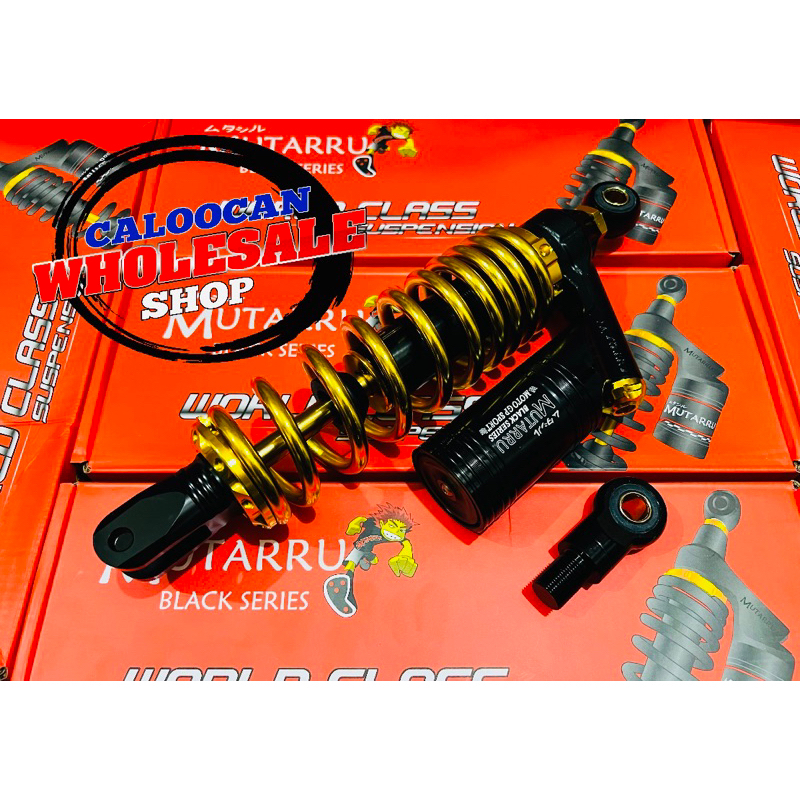 MUTARRU SHOCK 310MM-330MM MOTO GP BLACK SERIES CLICK BEAT MIO | Shopee ...