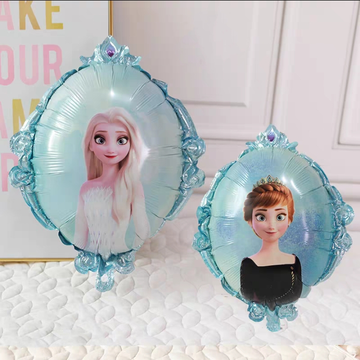 23 inches INS Frozen theme Mirror Elsa Anna happy birthday party ...