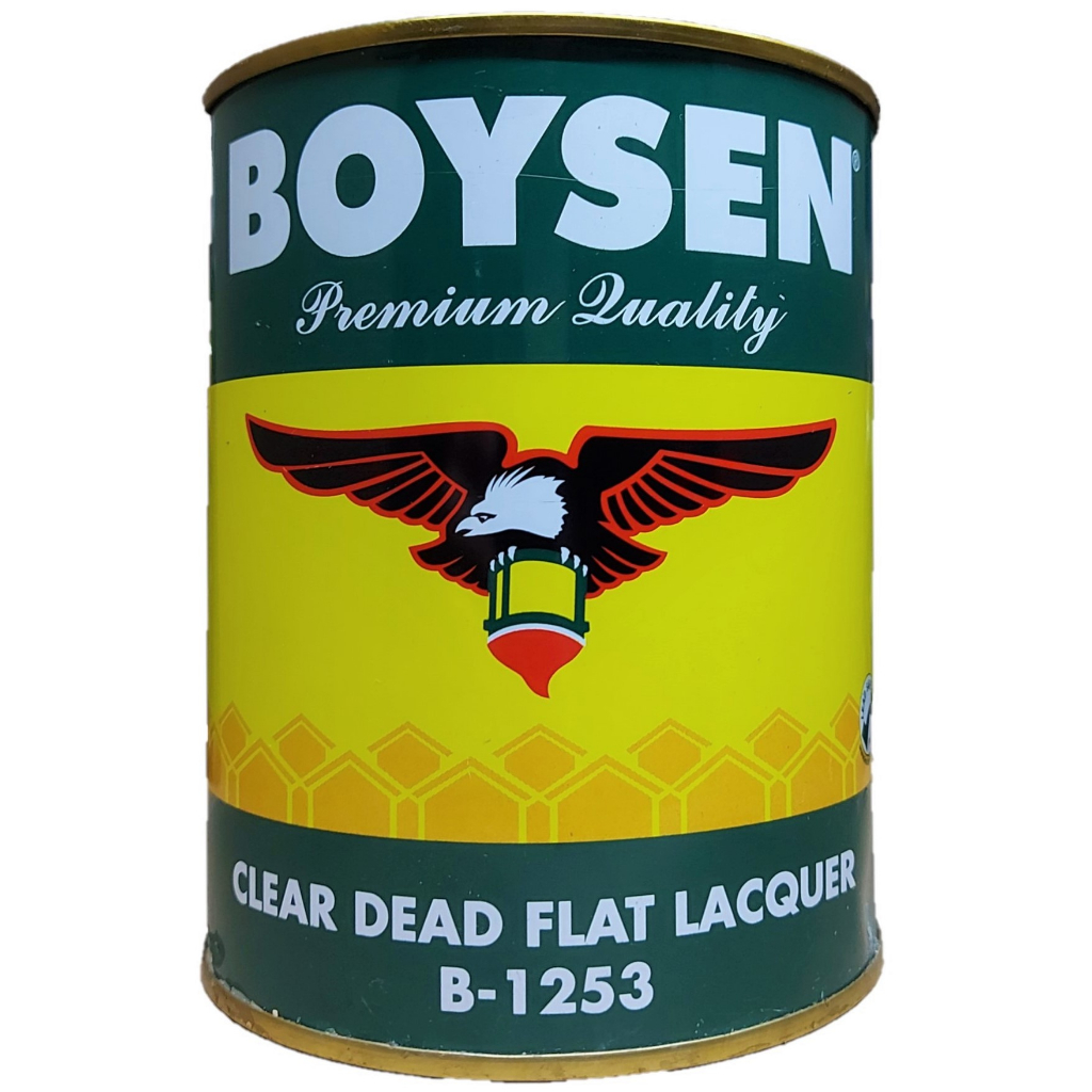 Boysen Clear Dead Flat Lacquer B-1253 - 1L | Shopee Philippines
