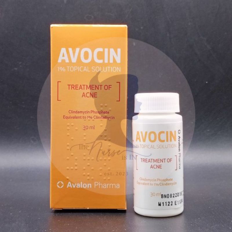 Avocin 1% Topical Solution (30 ML) WITH FREEBIE | Shopee Philippines