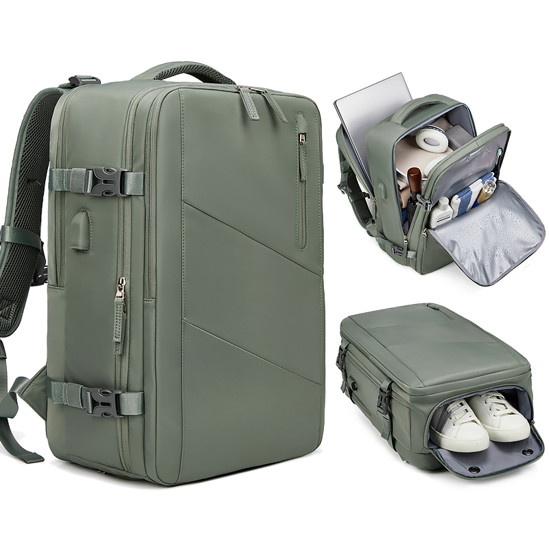 SeaChoice 17in Waterproof Laptop Backpack w/USB Charging Port& Shoe ...