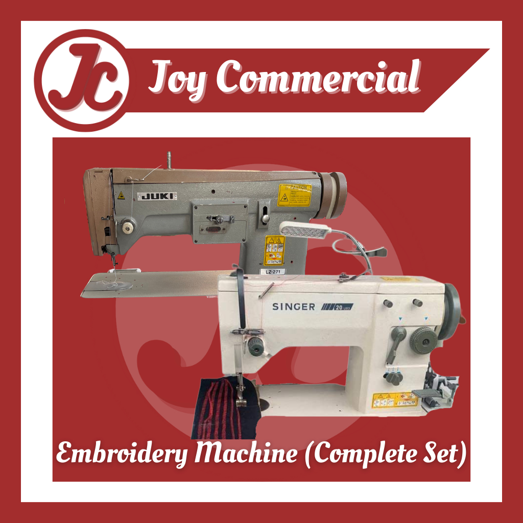 Singer 20 U & LZ-271 Embroidery Machine Brandnew & Semi-Brandnew ...