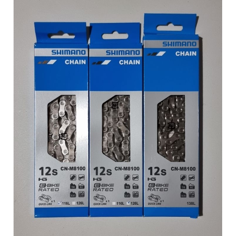 SHIMANO DEORE XT CN-M8100 - 12-Speed - HYPERGLIDE+ - SIL-TEC - MTB ...