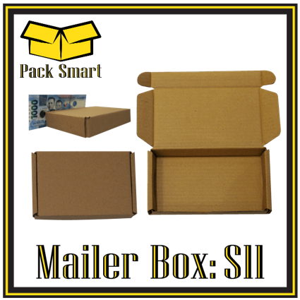 T11 Mailer Box -Corrugated -Shipping - Gift - Carton - Size: S11 ...