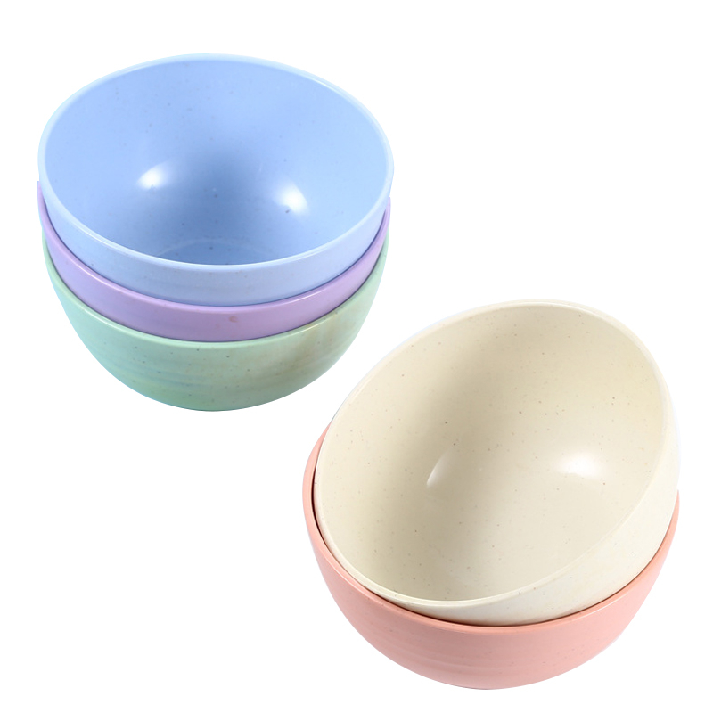 Nipiin Wheat straw Eco-friendly material small rice Bowl Plastic bowl ...