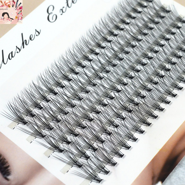 P&W 10D-40D False Eyelashes Natural Look Eyelash Extension Individual ...