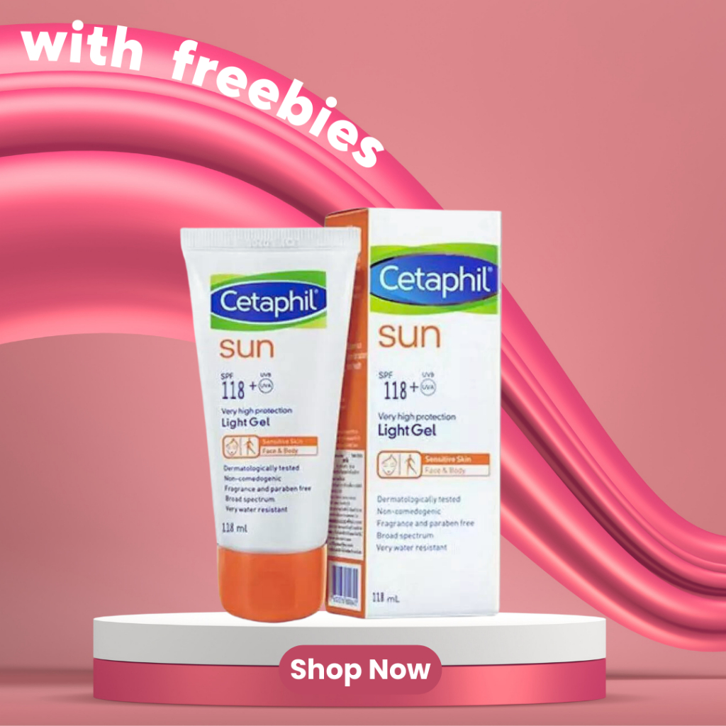 Cetaphil Sunblock SPF 118+ Light Gel (Face & Body) 118ml/sunscreen ...