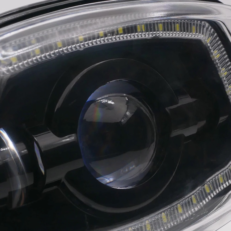 Vespa Led Headlight with DRL LAMP LX150 and Sprint 150 High and Low ...